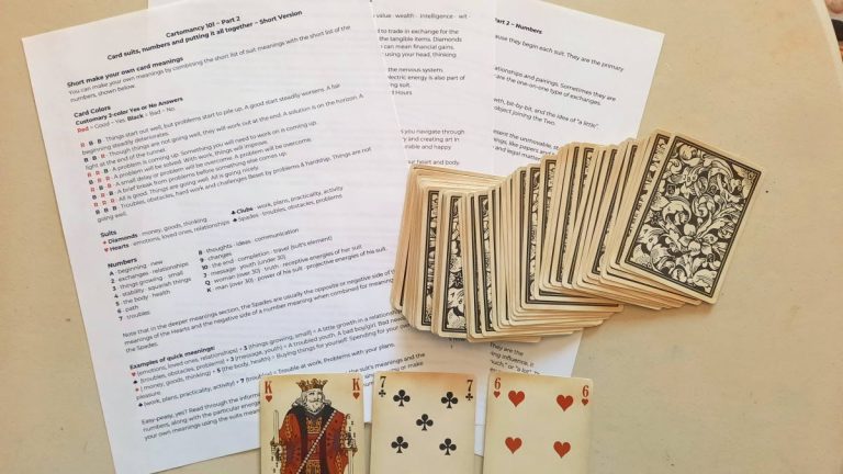 Cartomancy 101 ~ Part 2 – Debreena